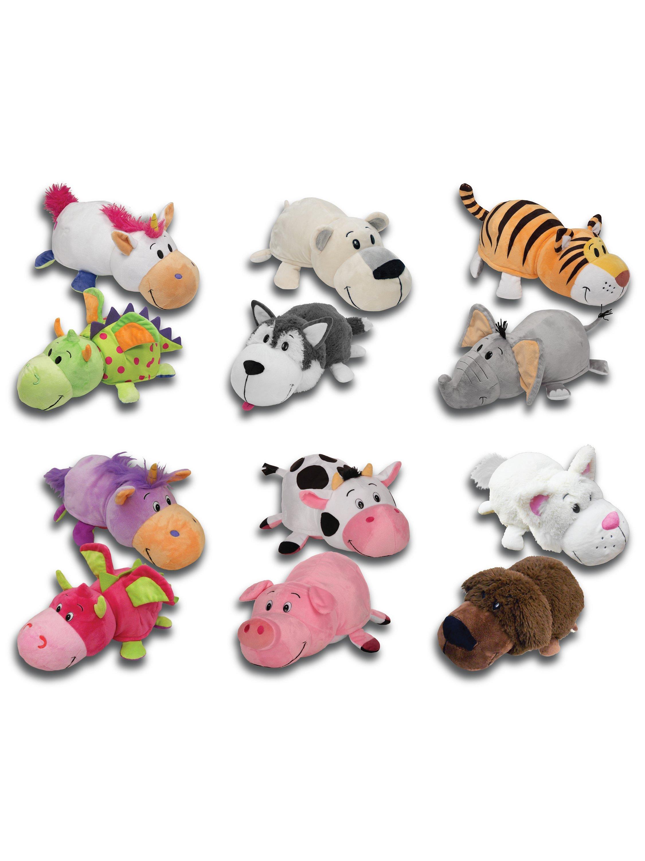 FlipaZoo 16" Soft Toys, Assorted