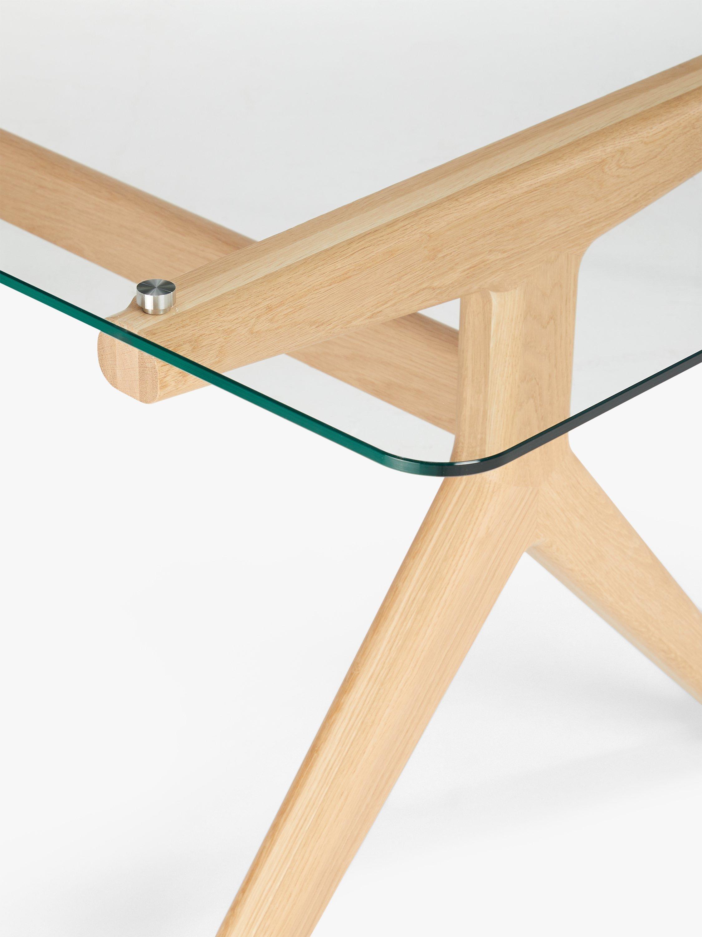 John lewis glass dining table store
