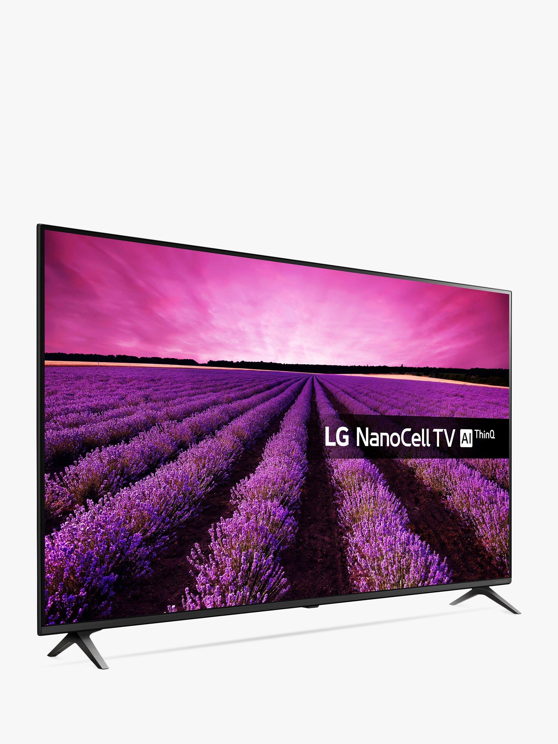 LG 65SM8050PLC 2020 LED HDR NanoCell 4K Ultra HD Smart TV 65 inch with Freeview Play Freesat HD Ceramic Black Dark Meteor Titan