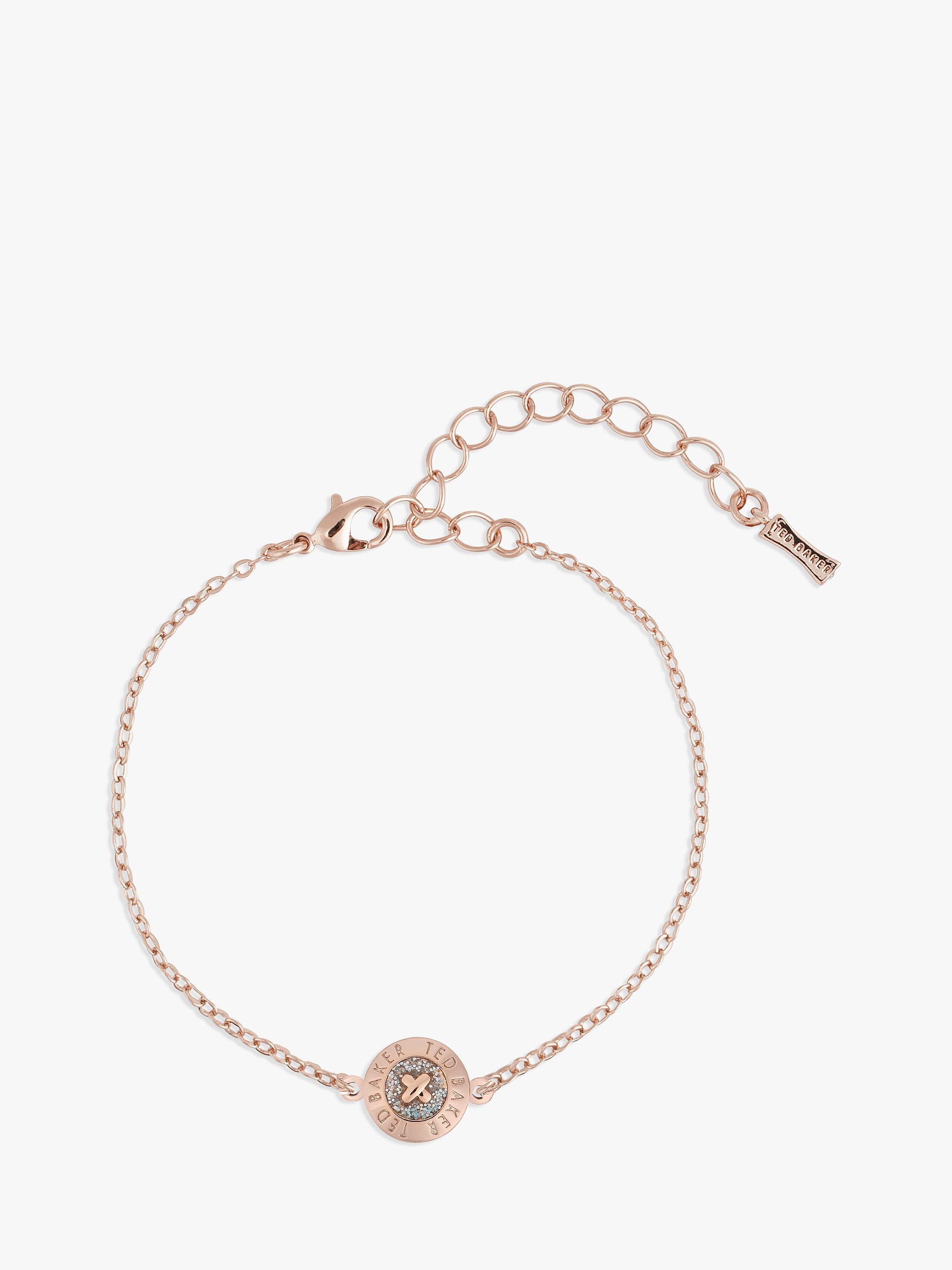 Rose gold ted baker bracelet store