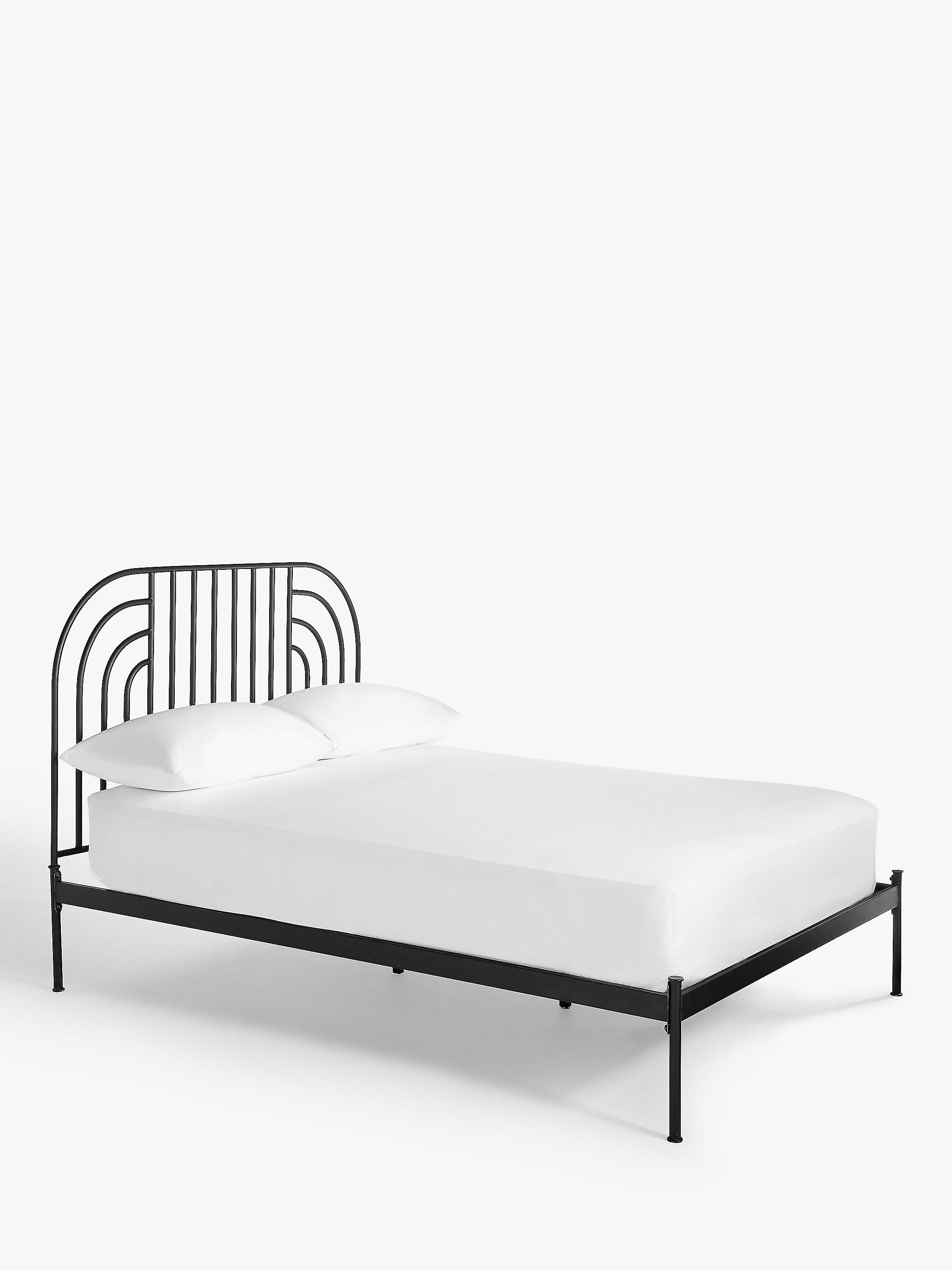 John Lewis ANYDAY Swirl Metal Bed Frame Double