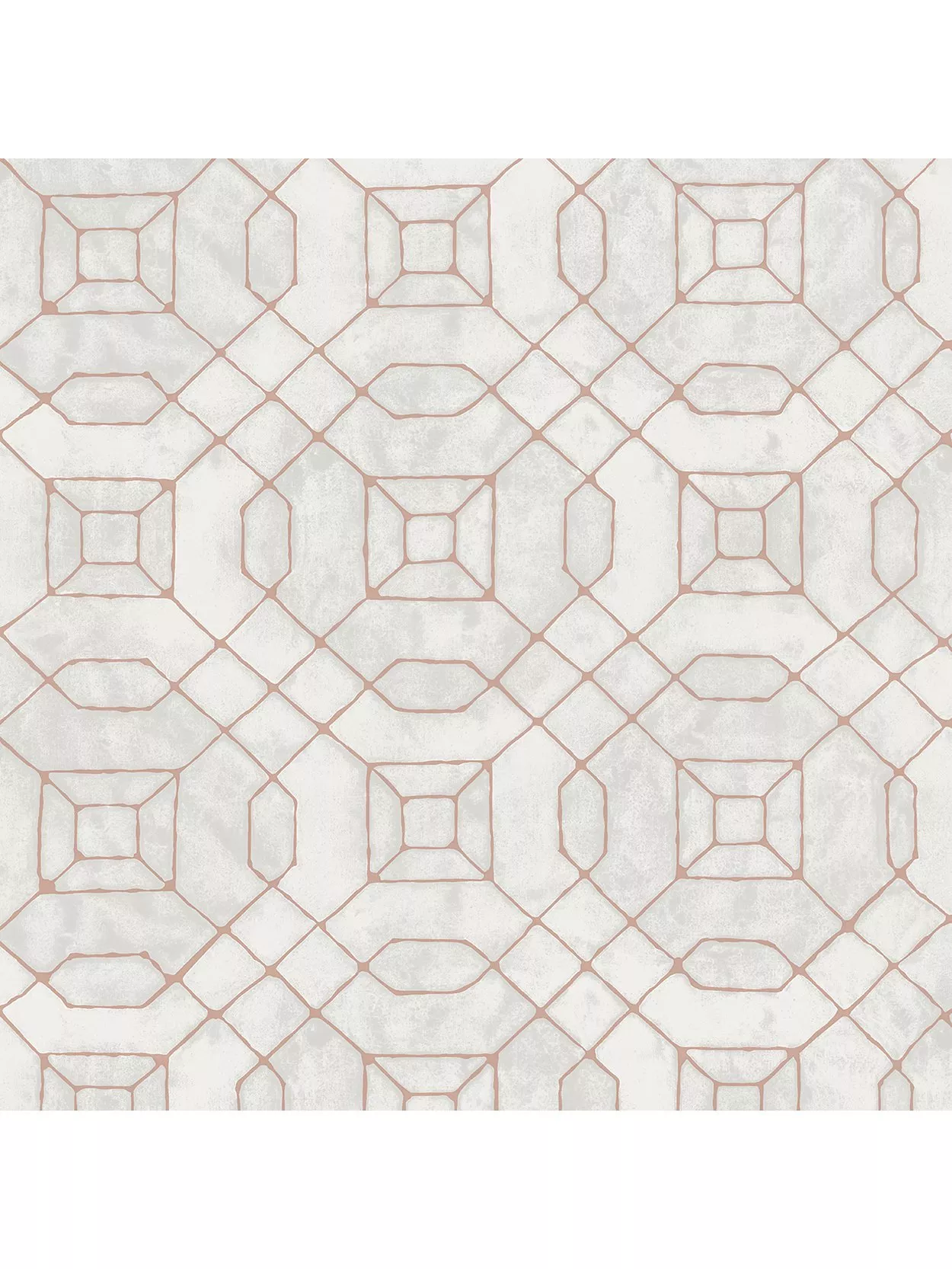 Galerie Metallic Geometric Wallpaper