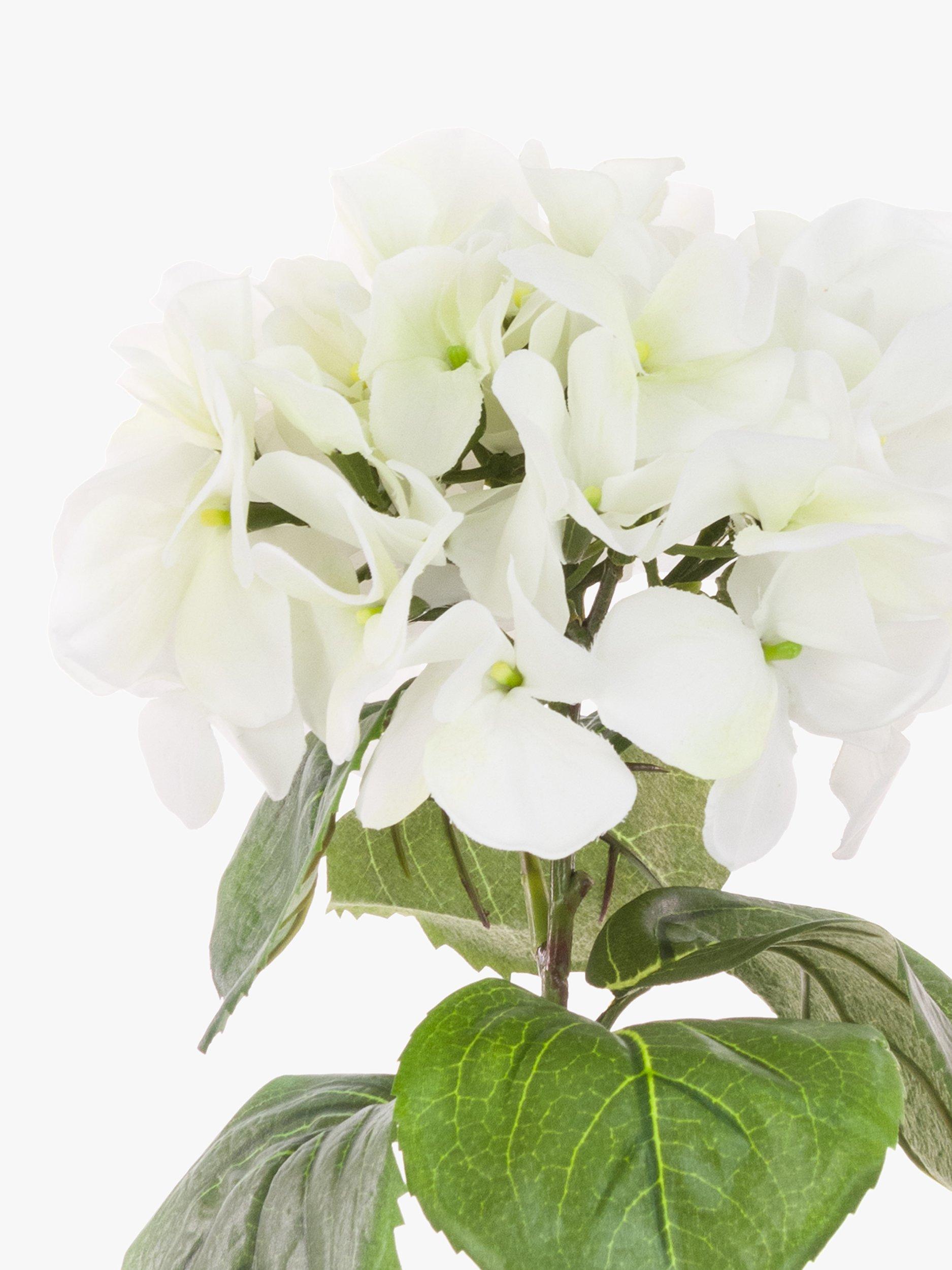 Floralsilk Artificial Princess Hydrangea, White
