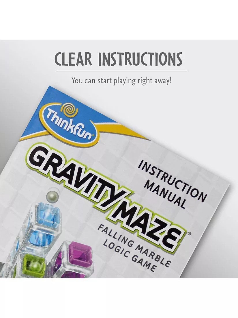 Ravensburger Thinkfun Gravity Maze Falling Marble Logic Game