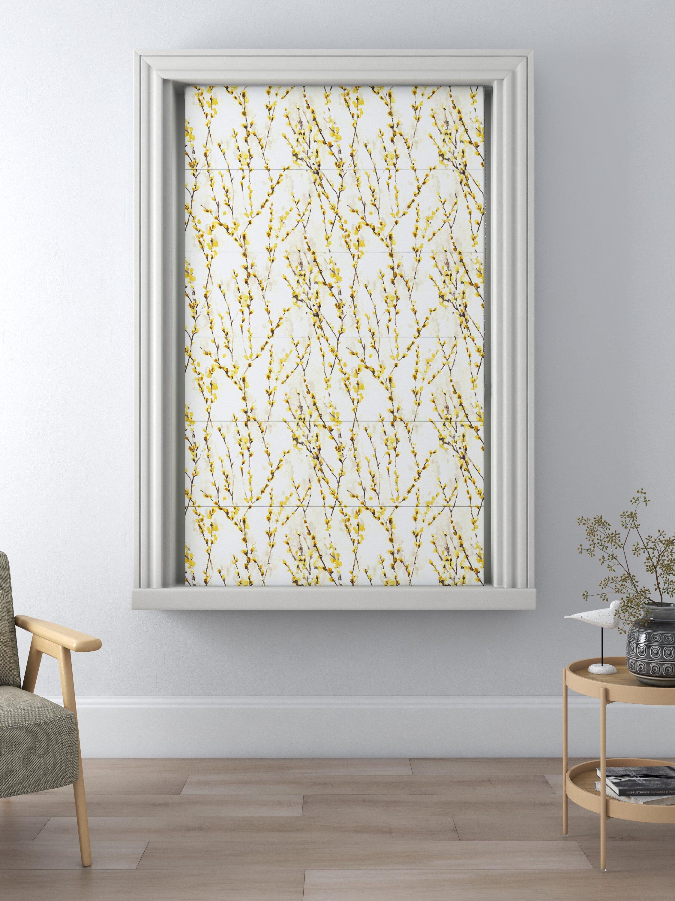 Harlequin Salice Made to Measure Roman Blind, Mustard