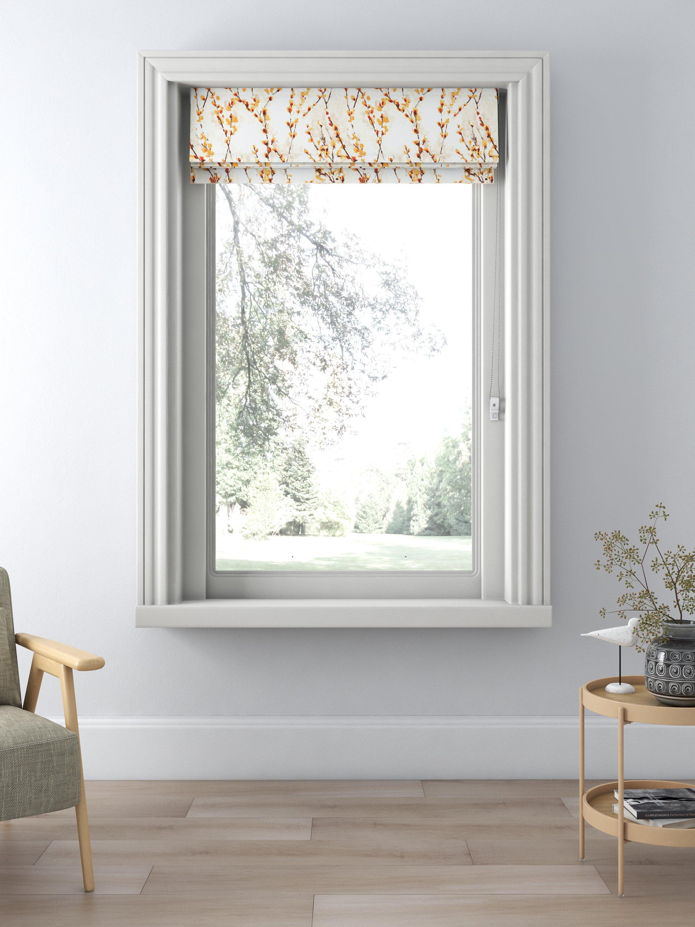 Harlequin Salice Made to Measure Roman Blind, Tangerine