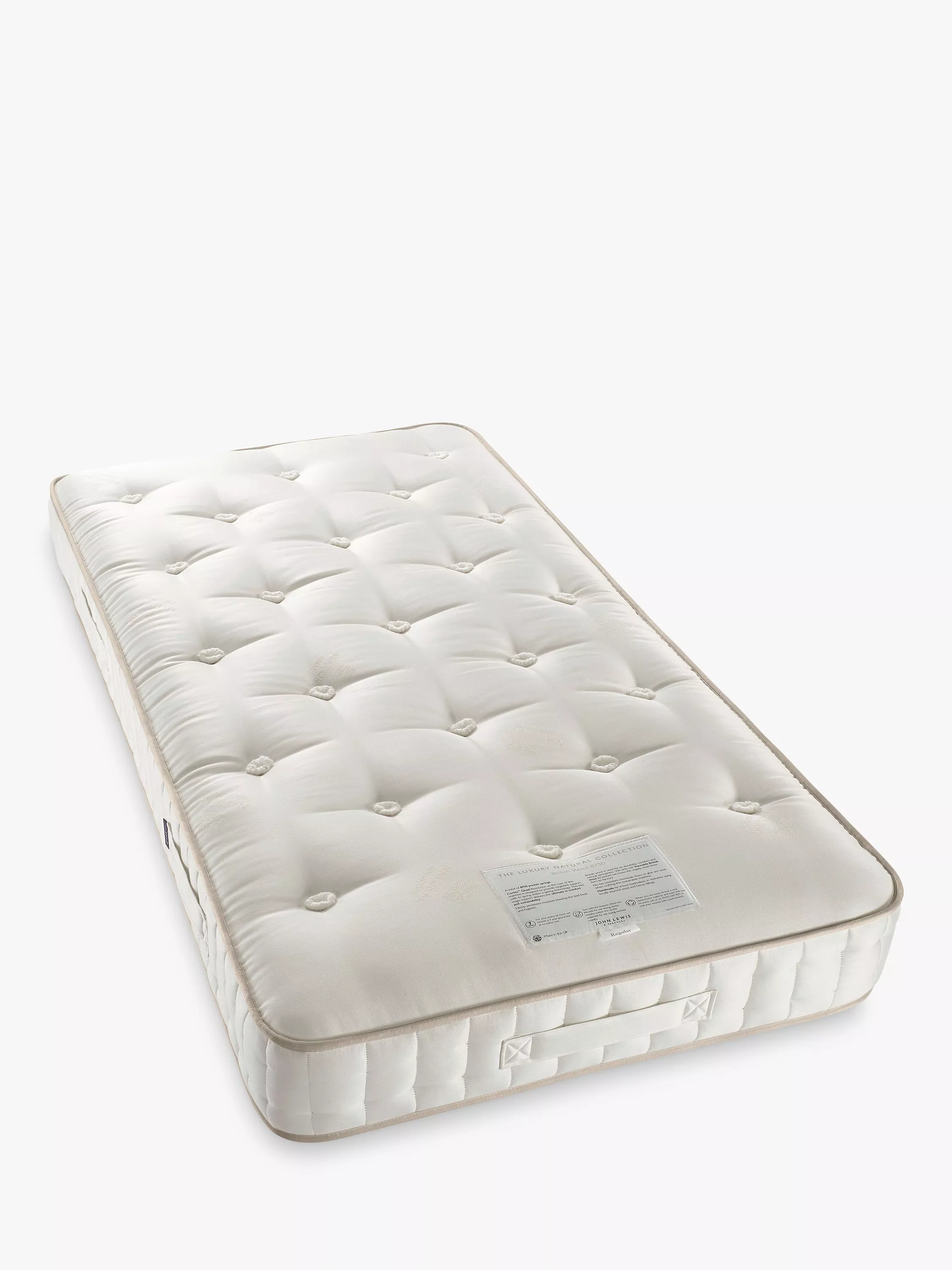John lewis natural collection egyptian cotton 5900 mattress store