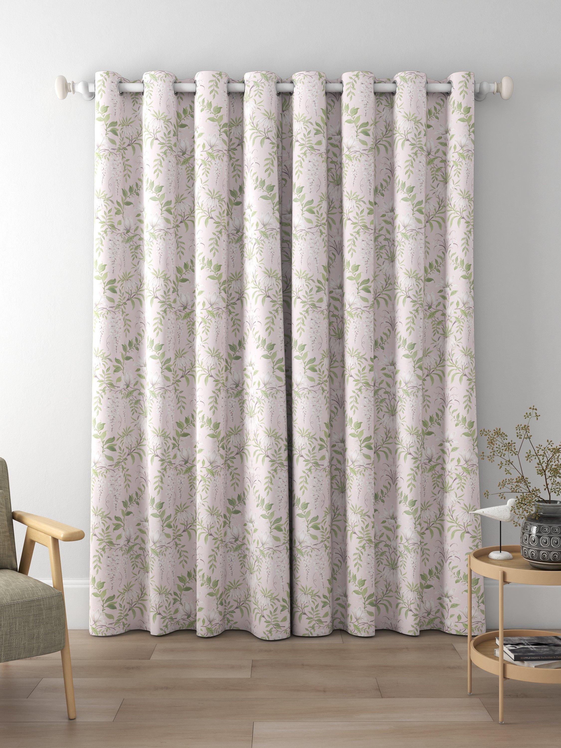 Laura Ashley Parterre Made To Measure Curtains Or Roman Blind Blush
