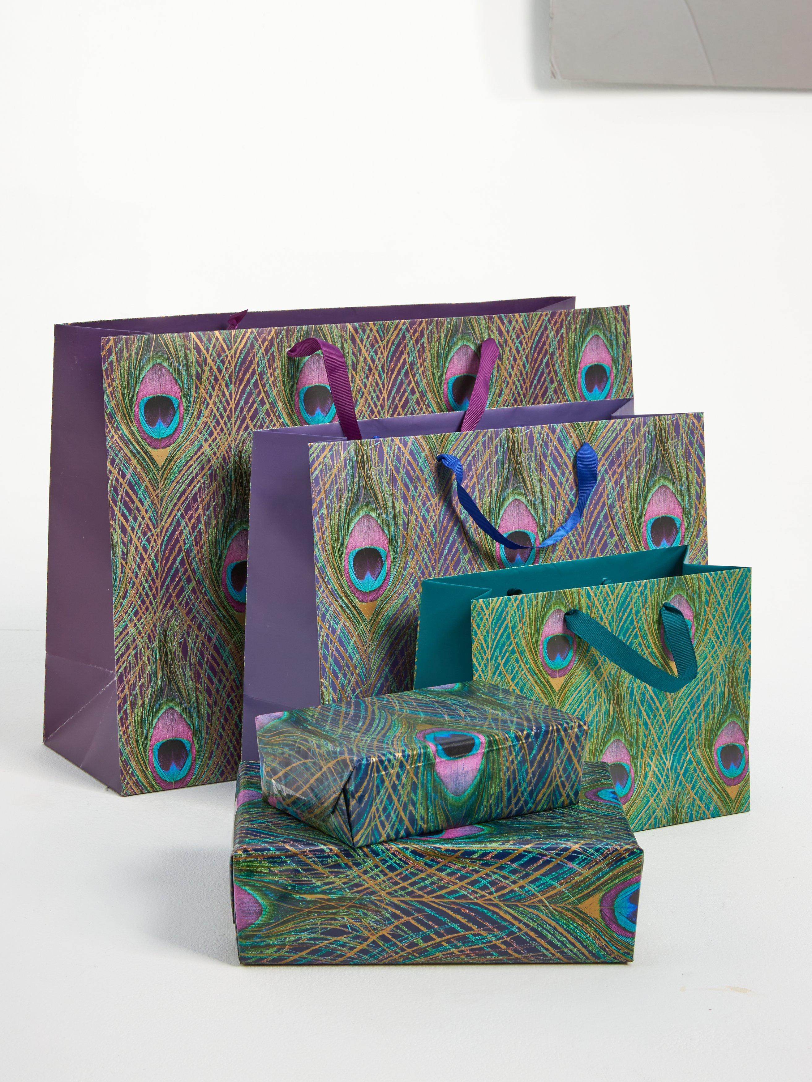 John Lewis Peacock Wrapping Paper, 3m