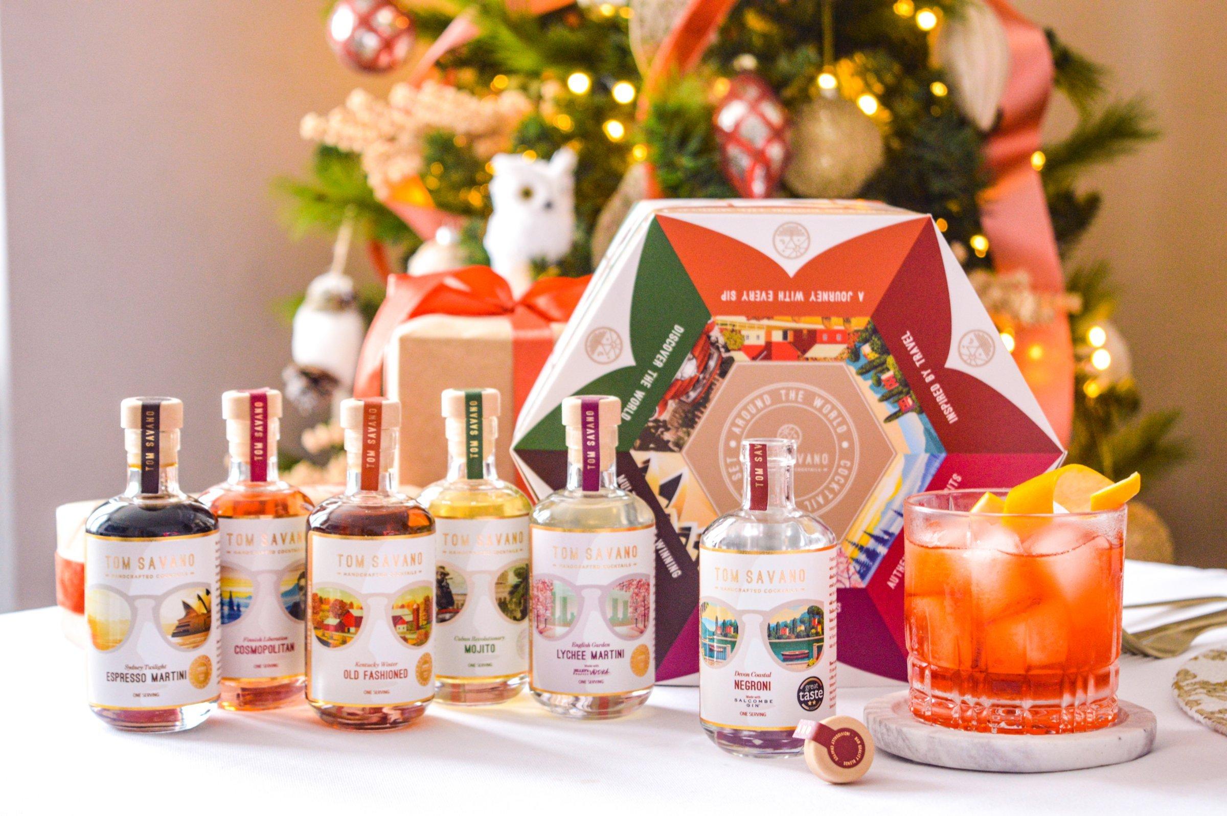 Tom Savano Around the World Cocktail Tasting Set, 6x 100ml