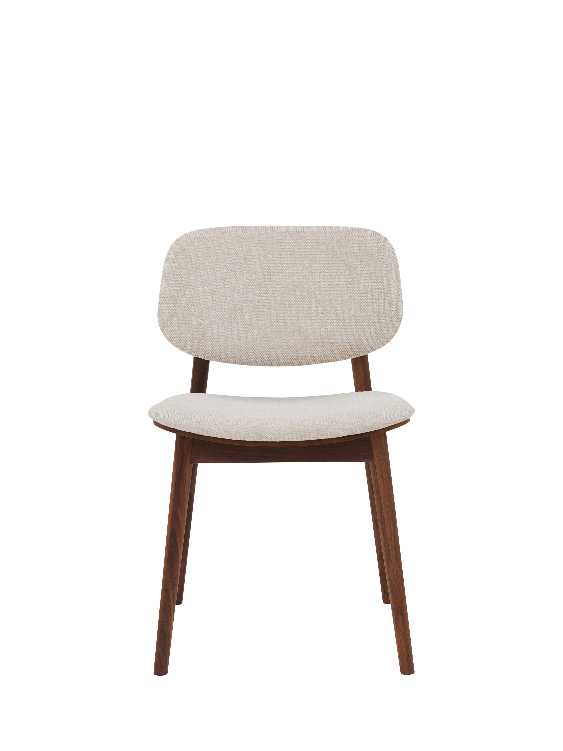 John Lewis Cara Dining Chair Natural American Black Walnut