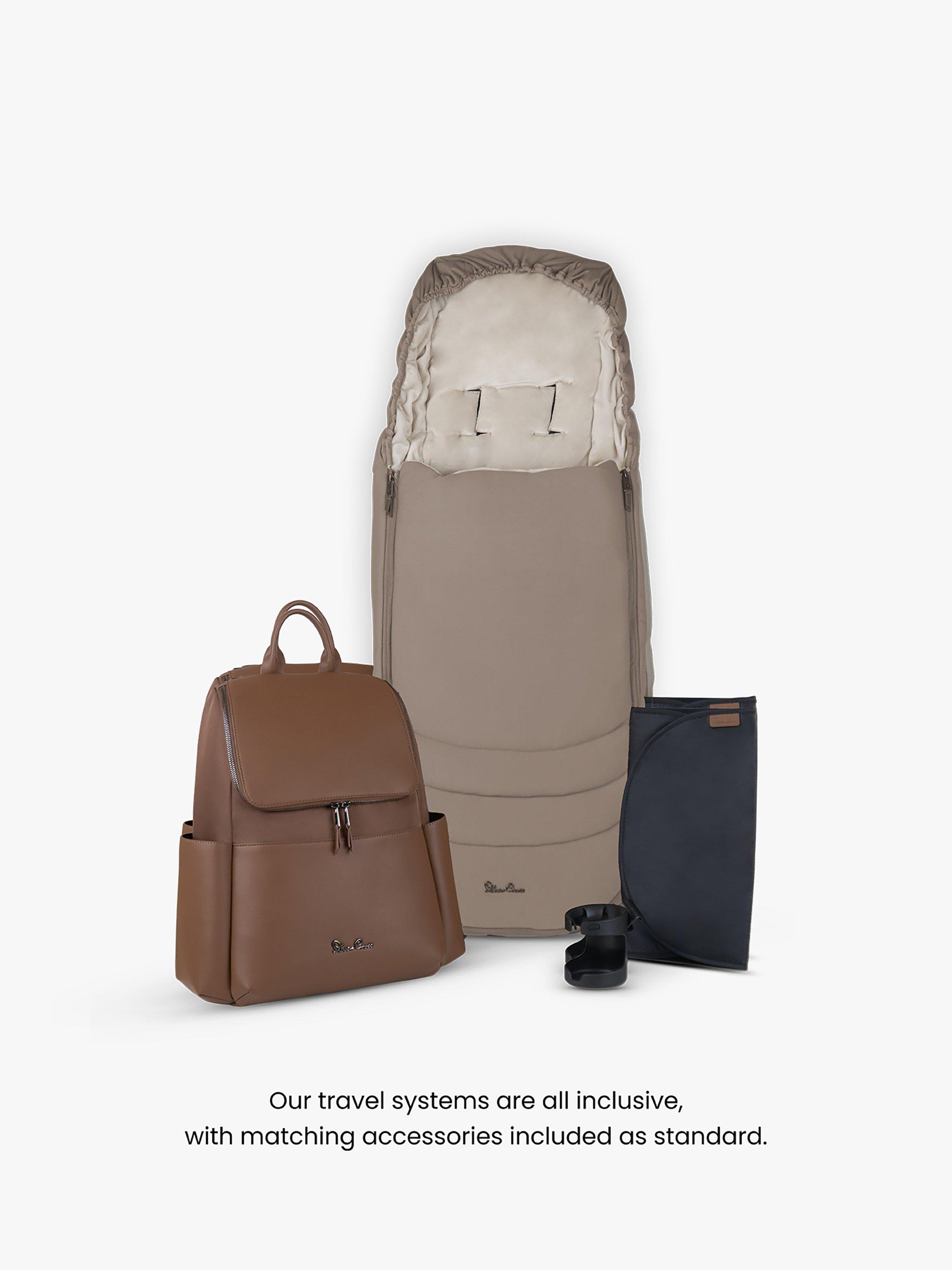 Silver Cross Cove Pushchair and Accessories with Glide Plus 360 ...