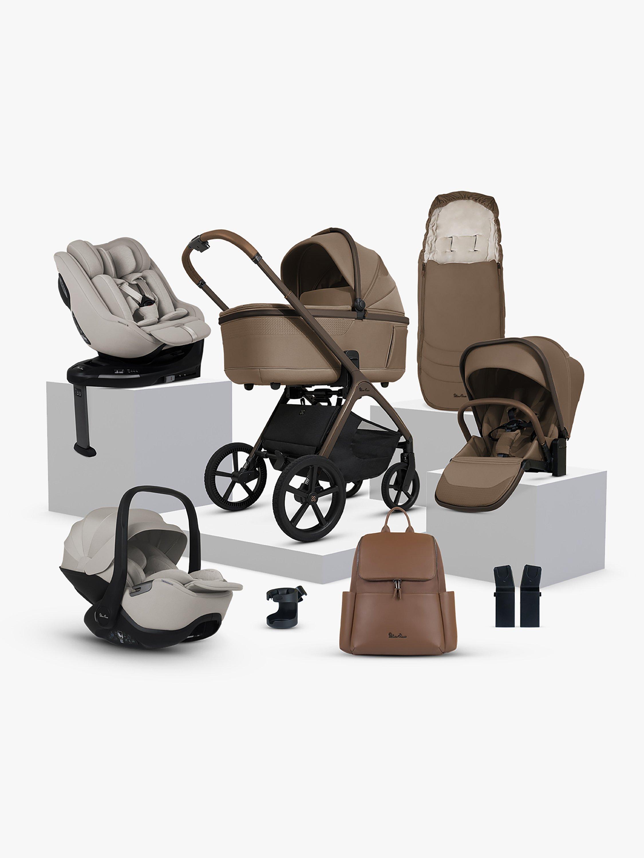 Silver Cross Cove Pushchair and Accessories with Glide Plus 360 ...
