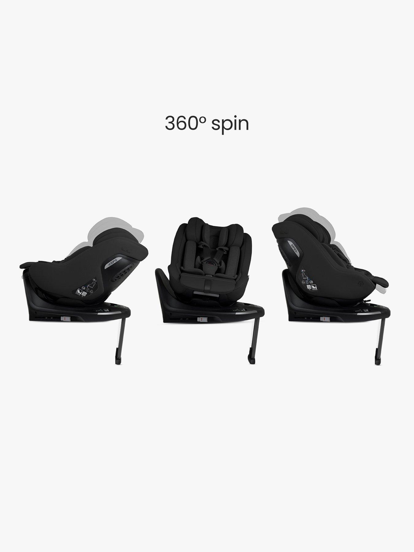 Silver Cross Approach Plus 360 i-Size Baby Car Seat and Base Plus 360 ...
