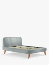 John Lewis Show Wood Upholstered Bed Frame Super King Size