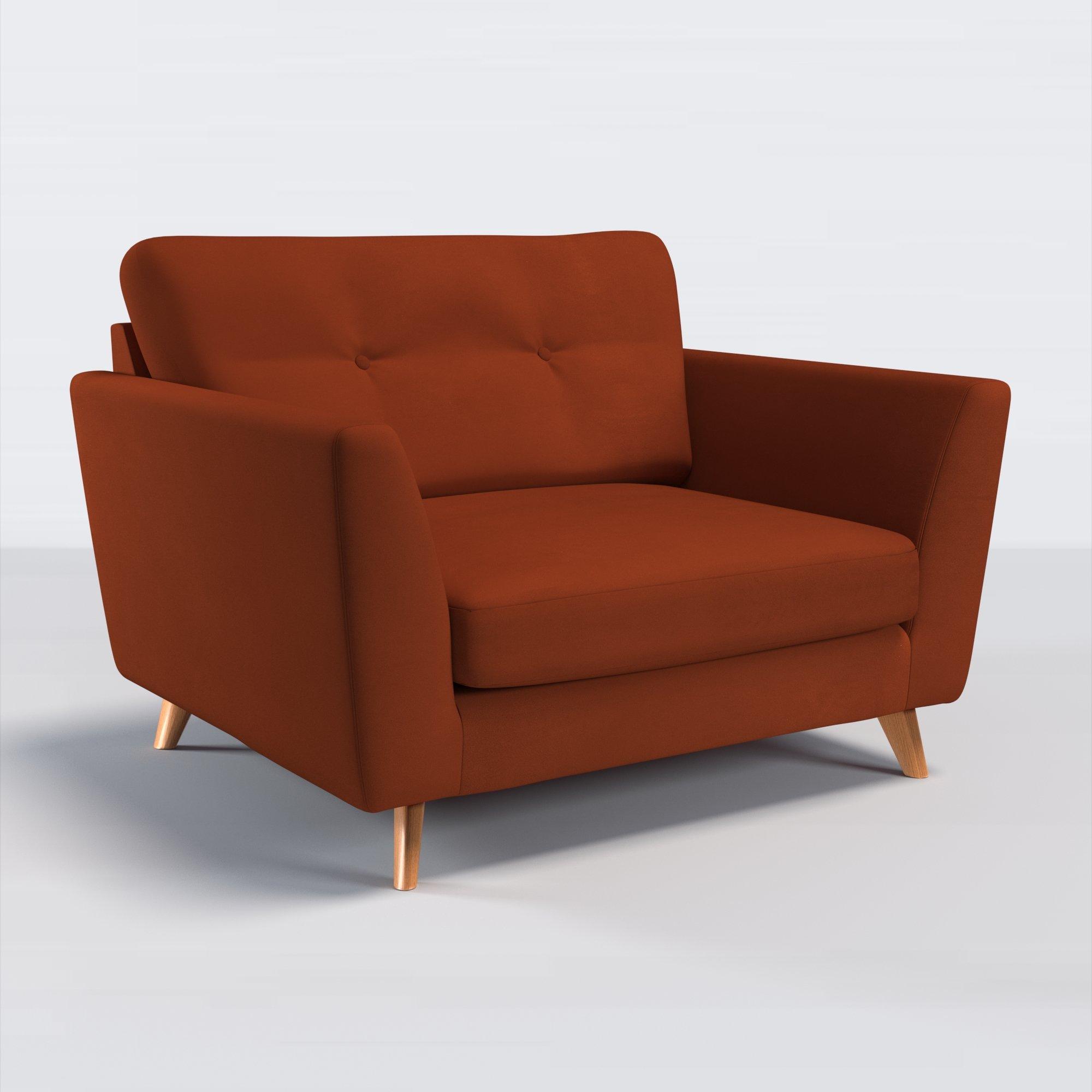 John lewis orange chair store