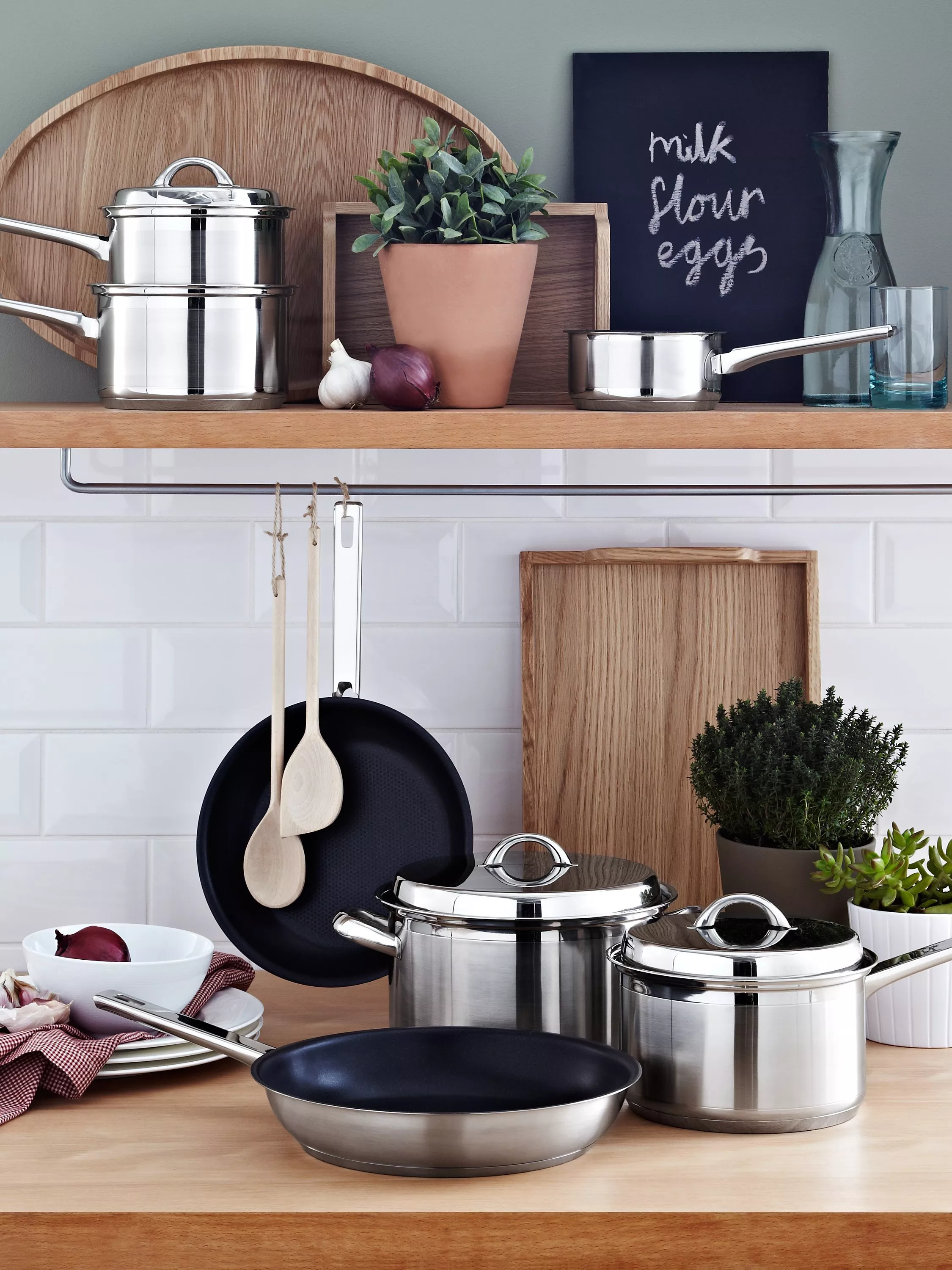 Pots & Pans - Oven Dishes, Saucepan Sets & Ranges | John Lewis & Partners