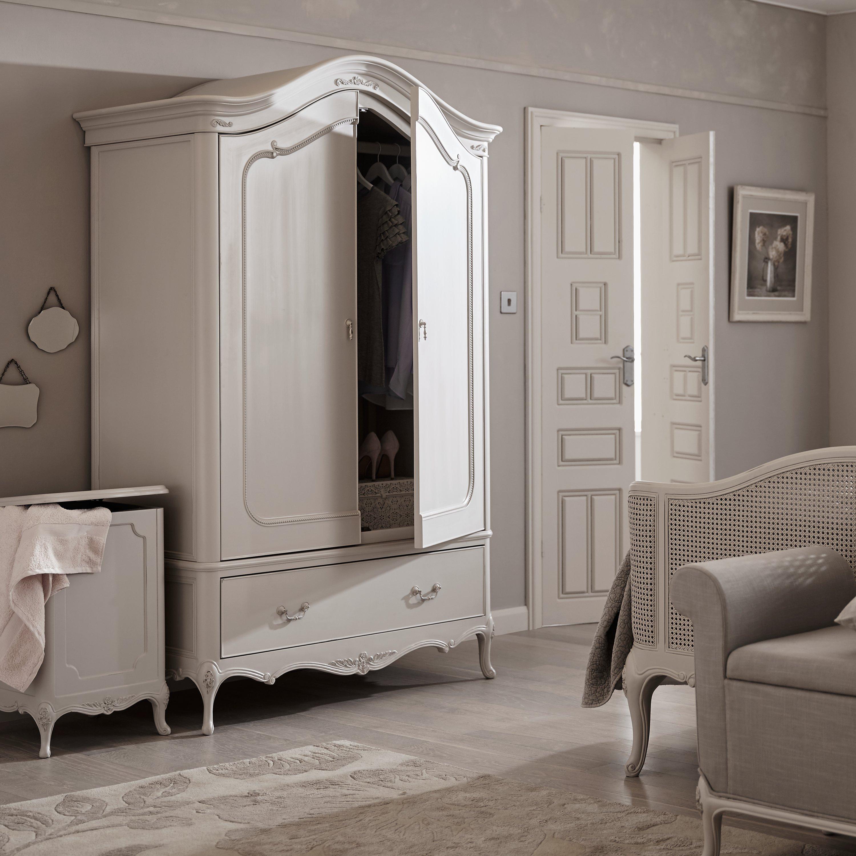 John Lewis Partners Rose Mist 1 Drawer 2 Door Wardrobe