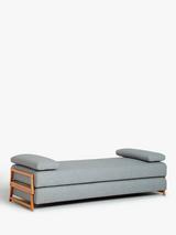 Innovation Living Recast Sofa Bed with Pocket Sprung Mattress Dark Leg Dark Blue Nist Blue