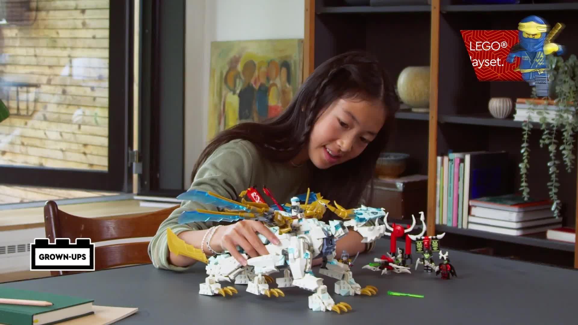 LEGO Ninjago 71786 Zane’s Ice Dragon Creature