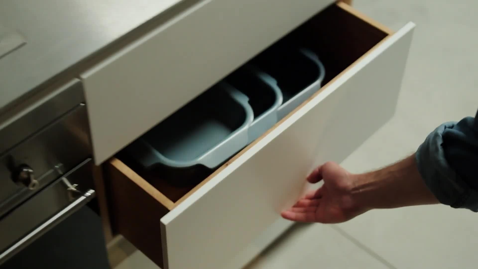 Joseph Joseph Nest Carbon Steel Non-Stick Oven Roasting Tray, Large, Navy