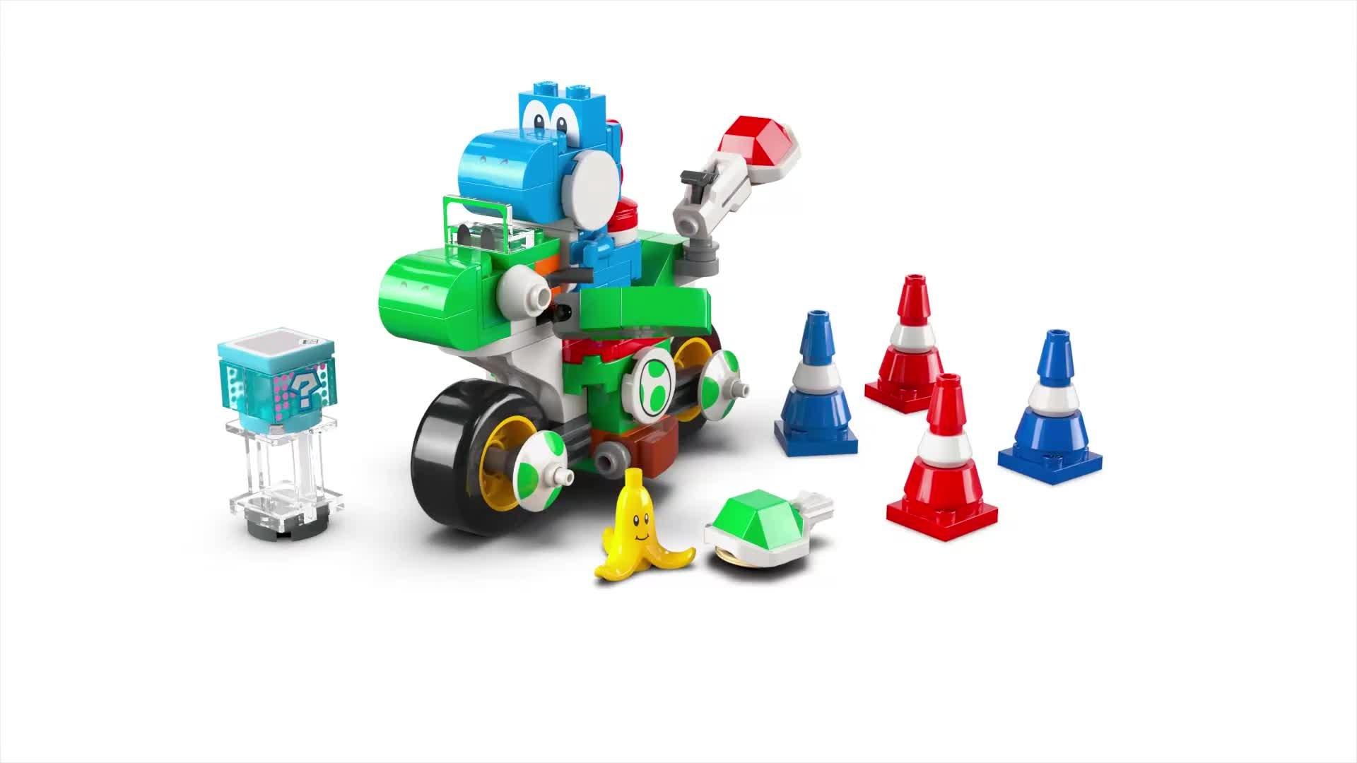 LEGO Super Mario: Mario Kart – Yoshi Bike Toy Set 72031