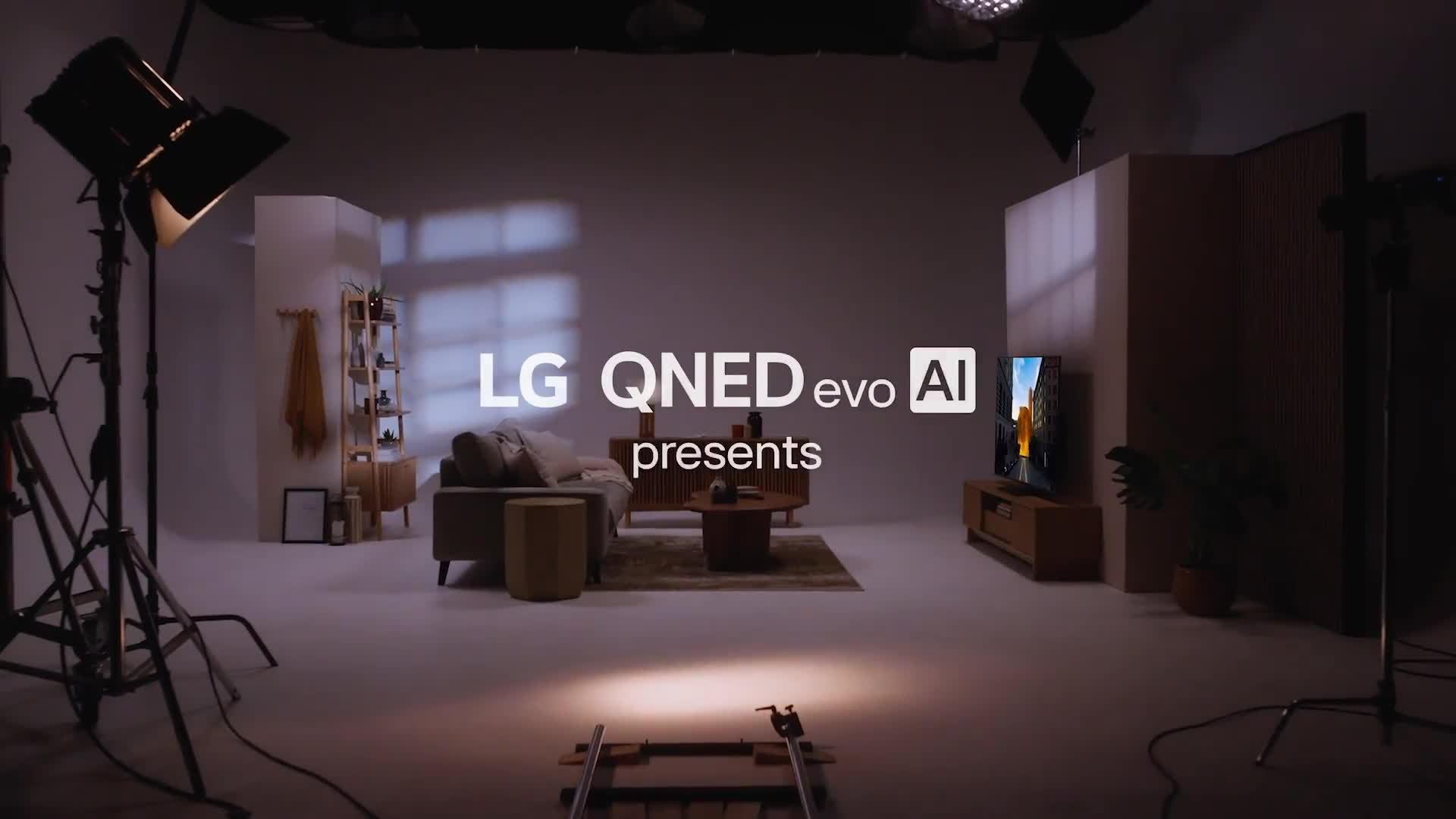 LG 50QNED87A6D (2025) QNED evo Mini LED HDR 4K Ultra HD Smart AI TV, 50 ...