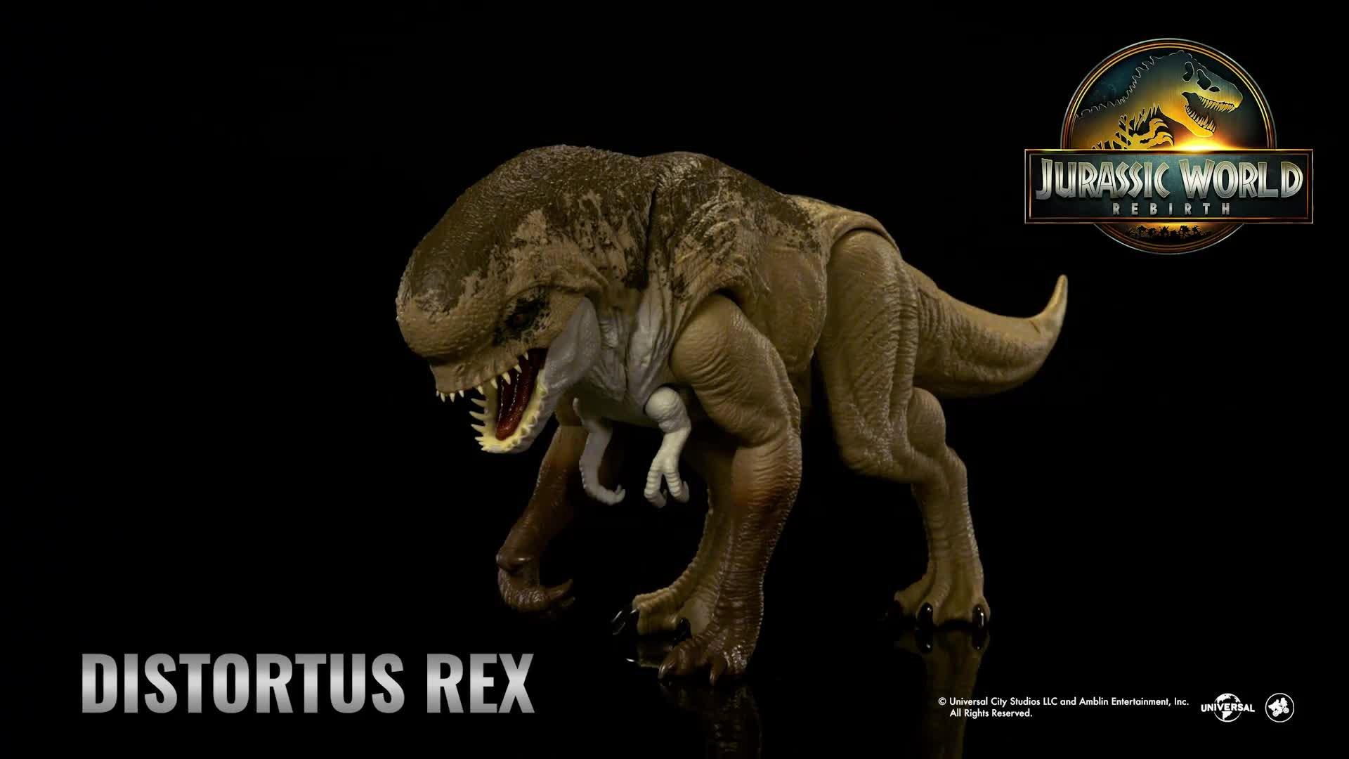 Jurassic Park Jurassic World Saga Distortus Rex Action Figure