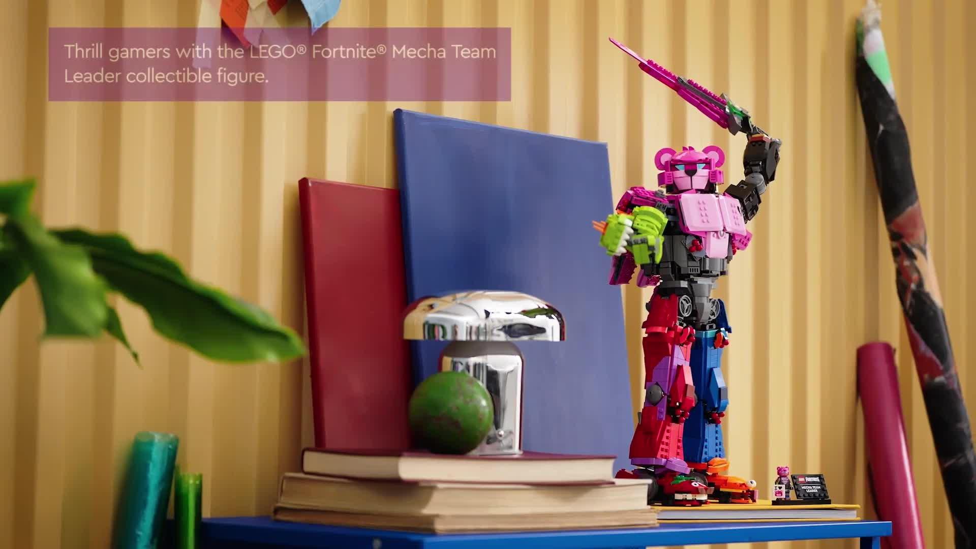 LEGO Fortnite 77078 Mecha Team Leader Figure