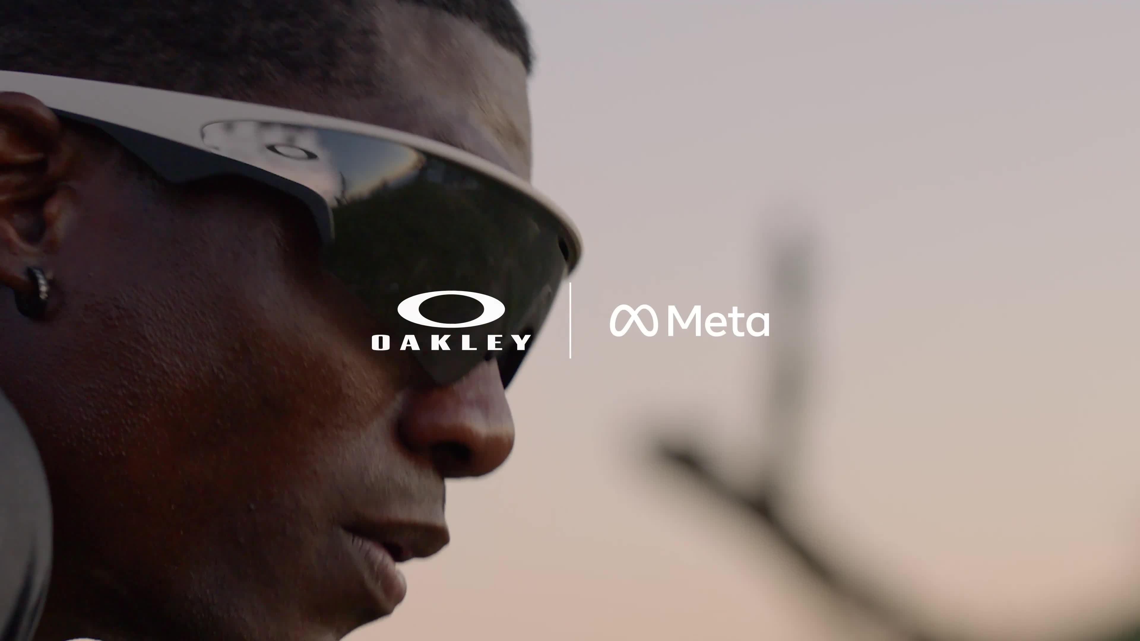 Meta Oakley Meta Vanguard Glasses, Black, Prizm 24K Lens