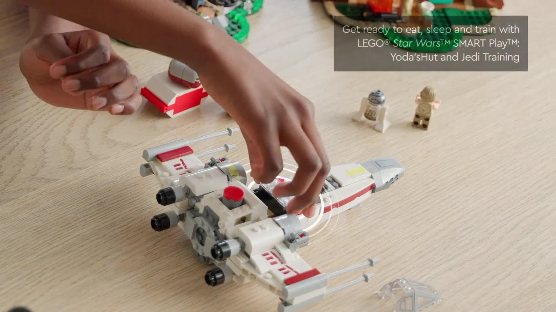LEGO Star Wars 75422 SMART Play: Yoda's Hut and Jedi Training