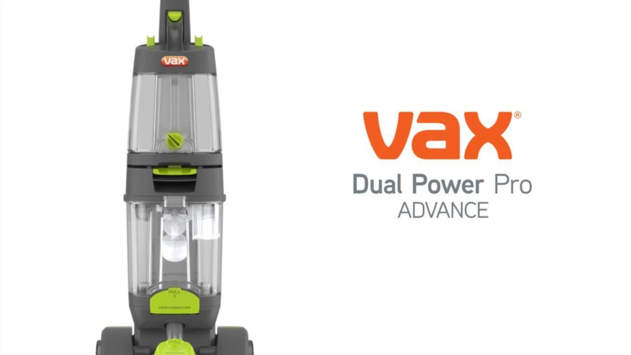 Vax W85-PL-T Dual Power Pro Advance Carpet Cleaner, Grey/Green
