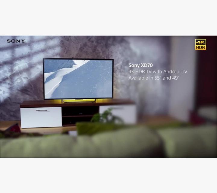 Sony Bravia 55XD7005 LED HDR 4K Ultra HD Android TV, 55 Sony Bravia 55XD7005 LED HDR 4K Ultra HD Android TV, 55
