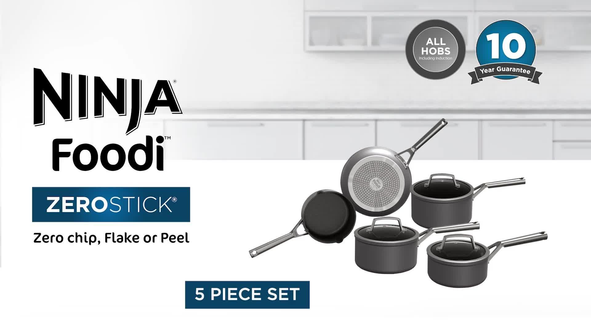 Ninja Foodi ZEROSTICK Hard Anodised Aluminium Non-Stick Frying Pan ...
